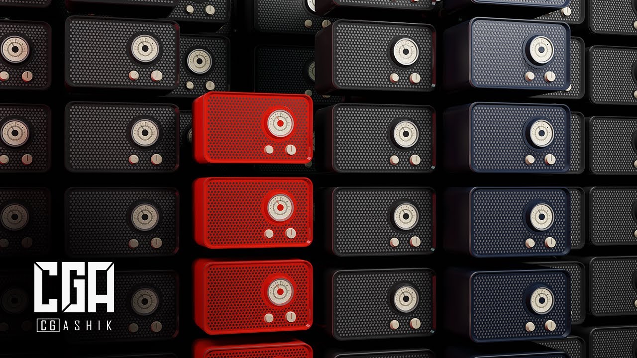 Vintage_Radio_3D_Animation || CG Ashik - YouTube