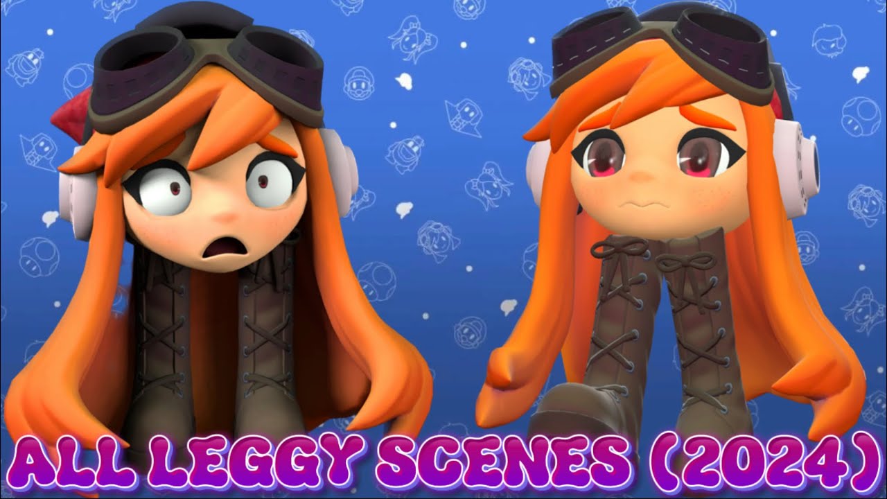 ALL LEGGY SCENES FROM SMG4 (2024) - YouTube