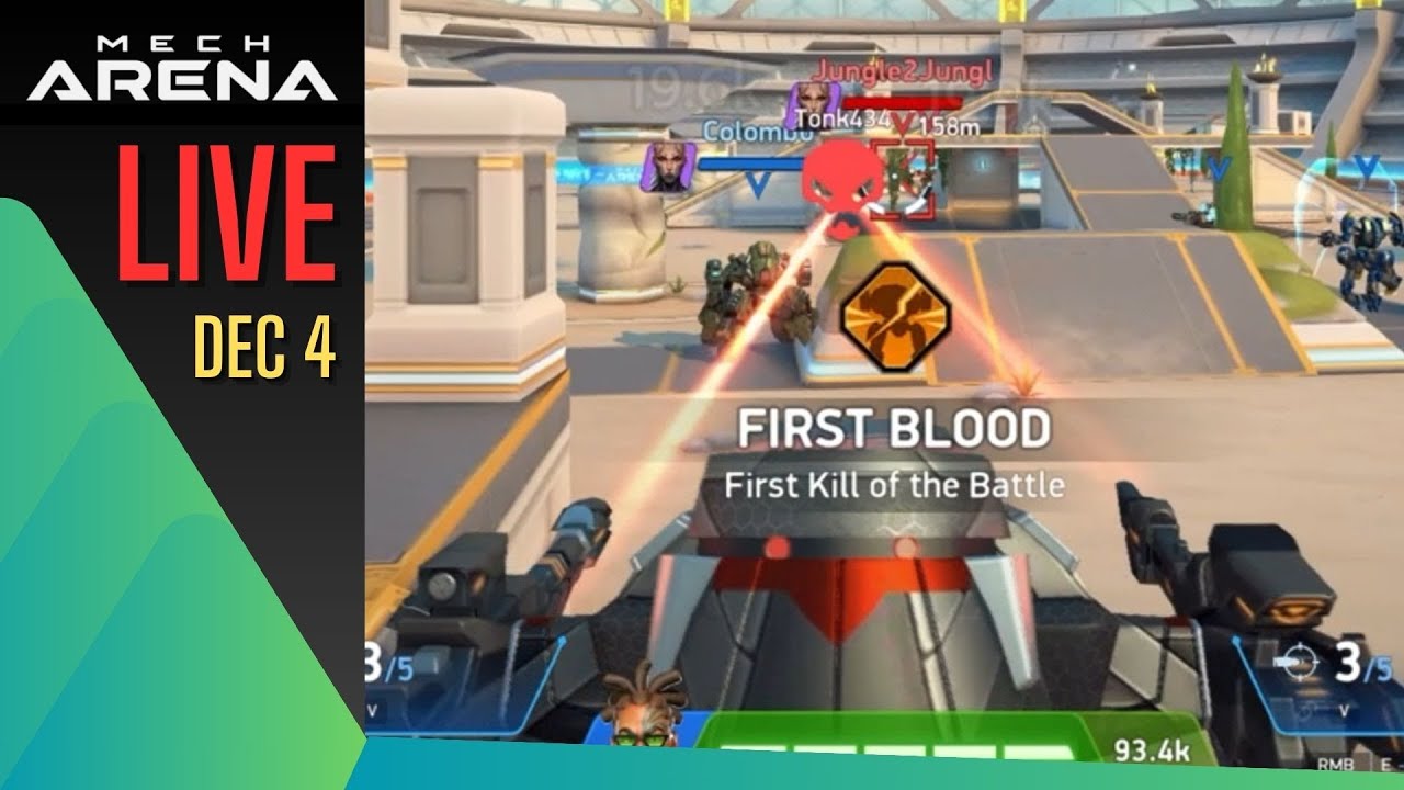 🔴 Live Mech Arena | Dec 4 #PKGameAndApps #mecharena - YouTube