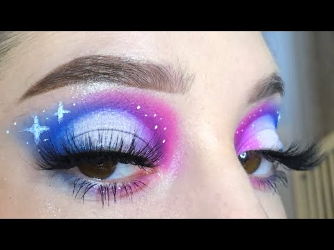 Galaxy Makeup Tutorial - YouTube
