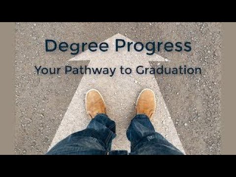 Academic Progress tile - Your Degree Progress Report - YouTube