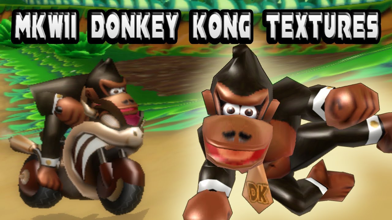 KappASA's MKWii Donkey Kong Textures - YouTube