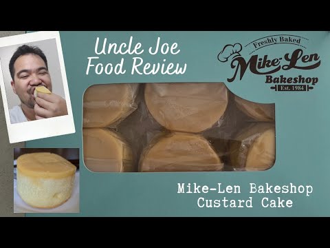 Mike-Len Bakeshop Custard Cake Food Review - YouTube
