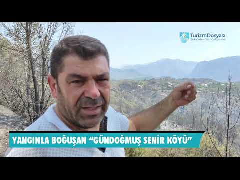 YANGINLA BOĞUŞAN 'GÜNDOĞMUŞ SENİR KÖYÜ'