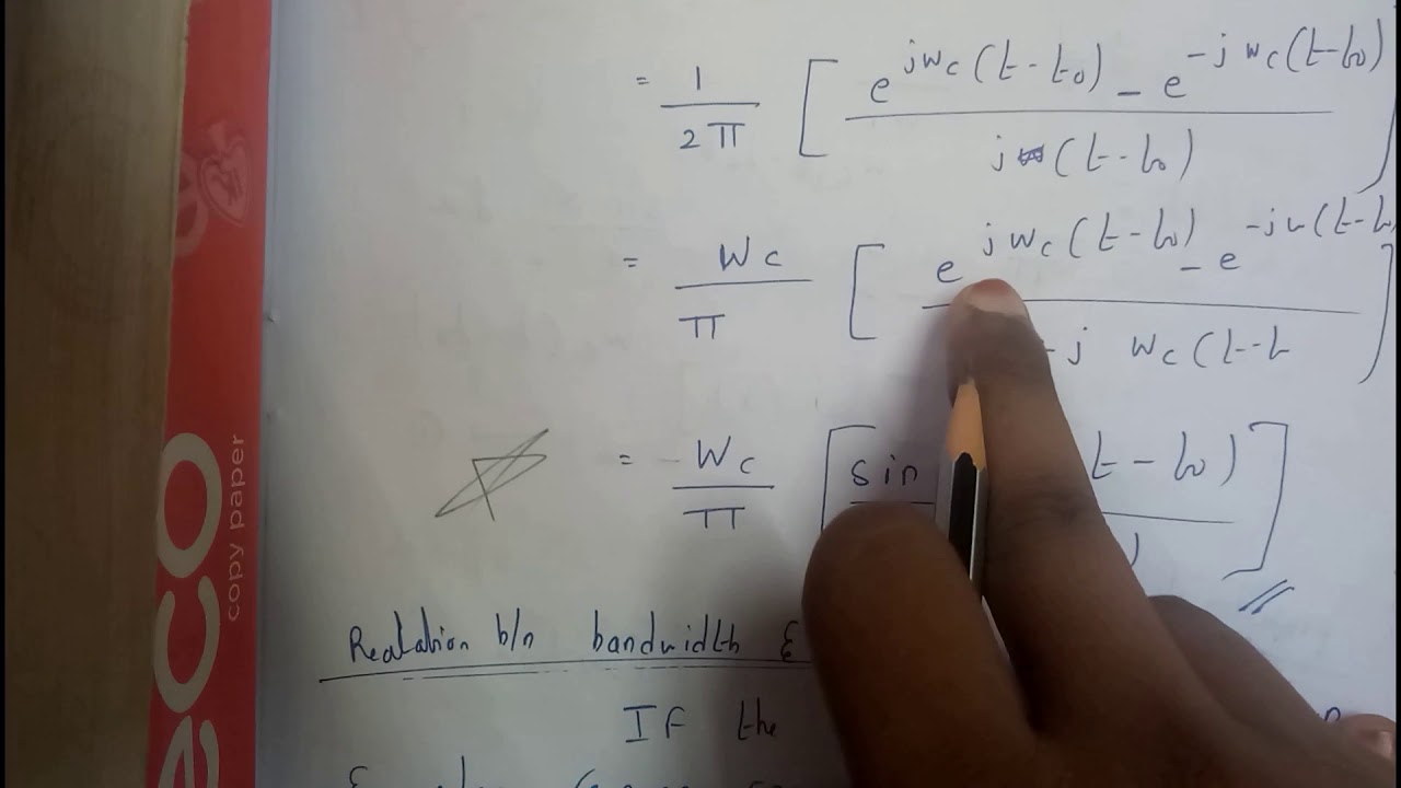 18 Relation between bandwidth and rise time ||SS ||SEM 4 - YouTube