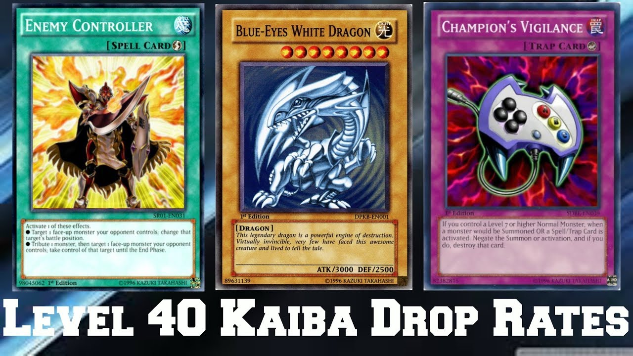 Odds of Picking Up an Enemy Controller! Kaiba Drop Rates! Yu-Gi-Oh Duel ...