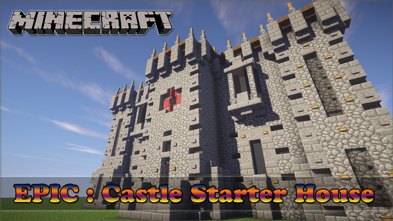 Minecraft: EPIC: Castle Starter House - YouTube