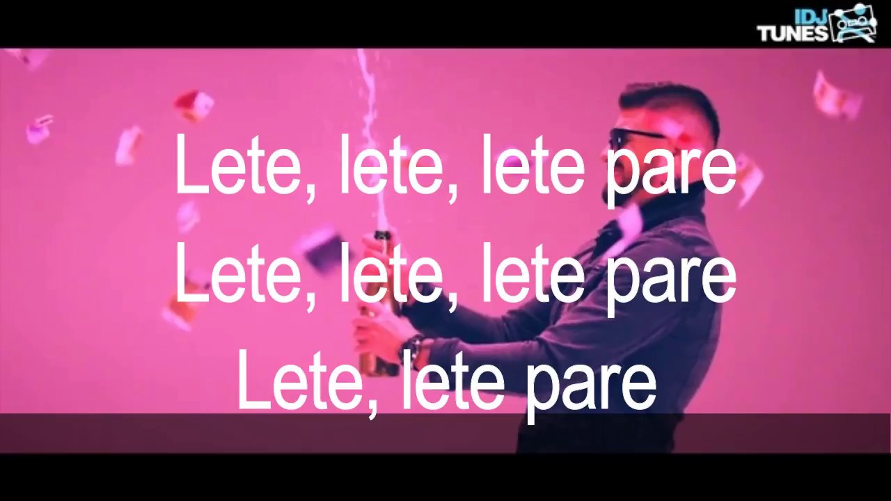 MC STOJAN - LETE PARE (TEXT PJESME) LYRICS - YouTube