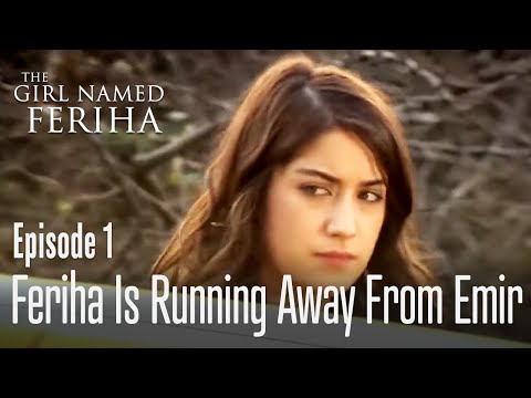 Feriha is running away from Emir - The Girl Named Feriha Episode 1