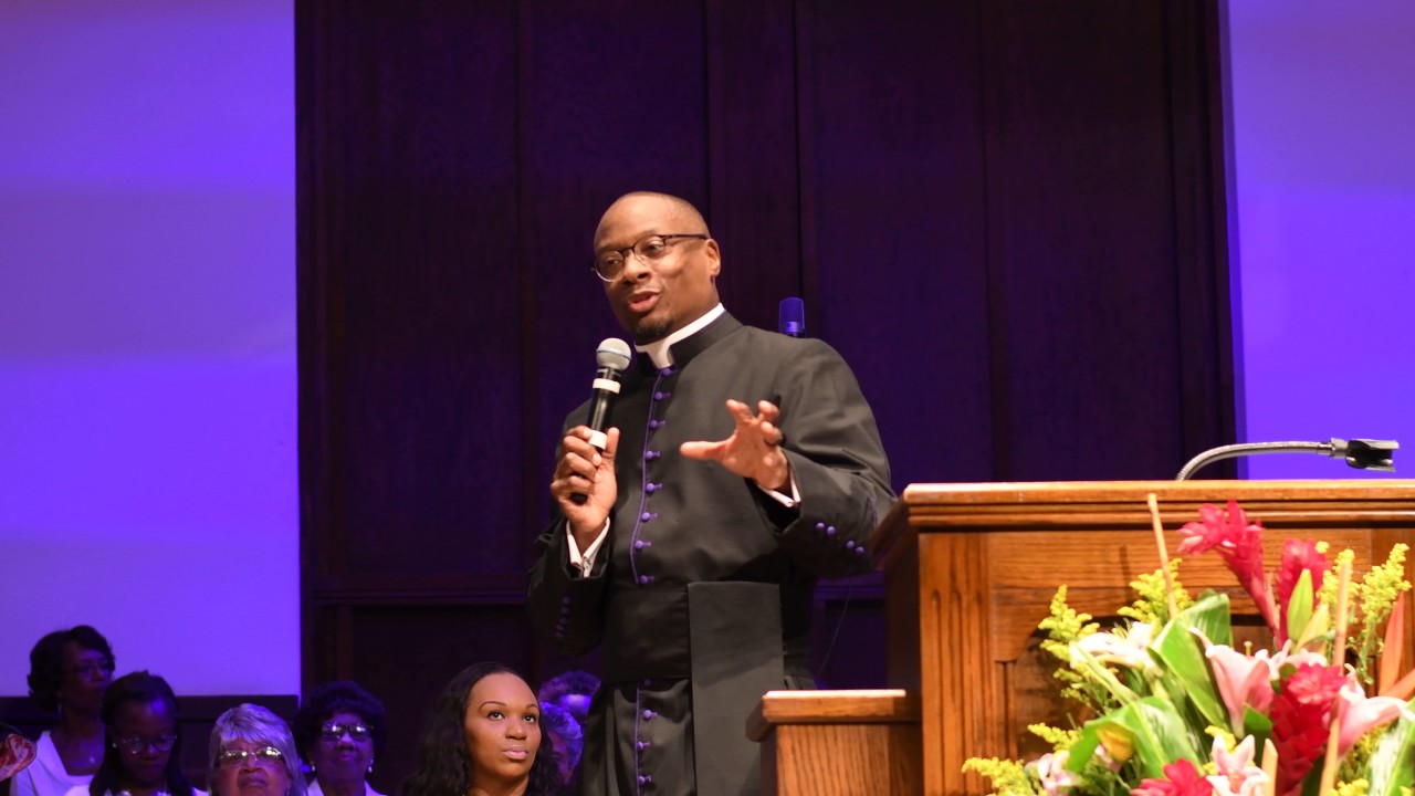 Pastor Rev. Dr. Marcus D Cosby of WABC Father's Day 2017 message Part 1 ...