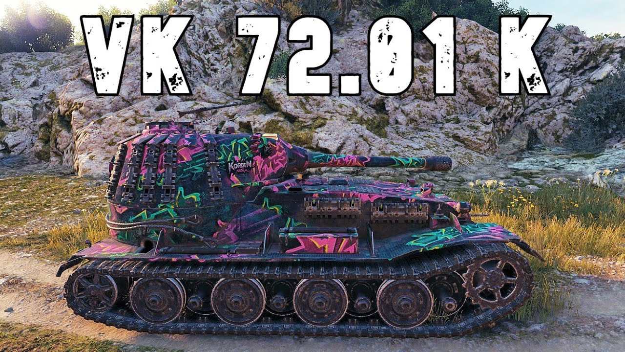 World of Tanks VK 72.01 (K) - 6 Kills 10,8K Damage - YouTube