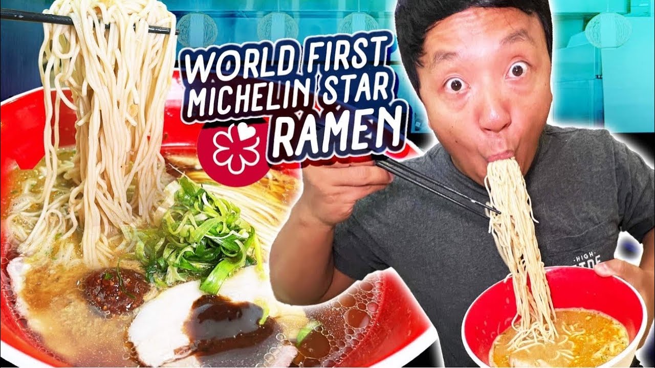 The First MICHELIN STAR Japanese Ramen Noodles in THE WORLD ...