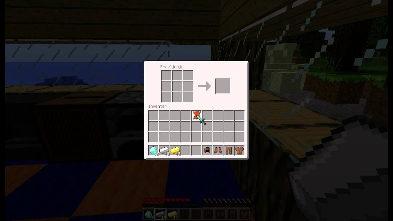 Minecraft - Kako Napraviti Armor(SRB) - YouTube