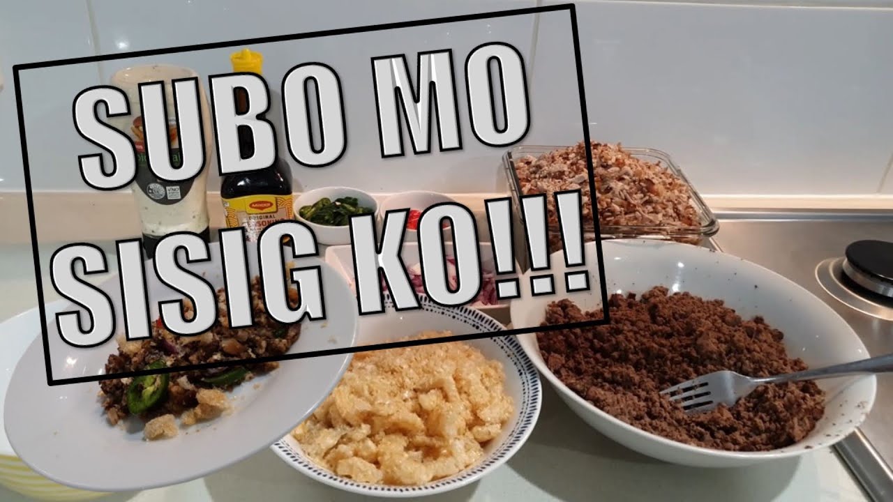 Sisig Hooray Recipe | Pinoy Home Made Sisig | How to Vlog in 2023 | Our ...