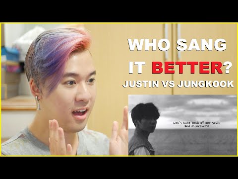 BTS Jungkook Singing 2U (Justin Bieber Cover) Reaction | BTS Reaction