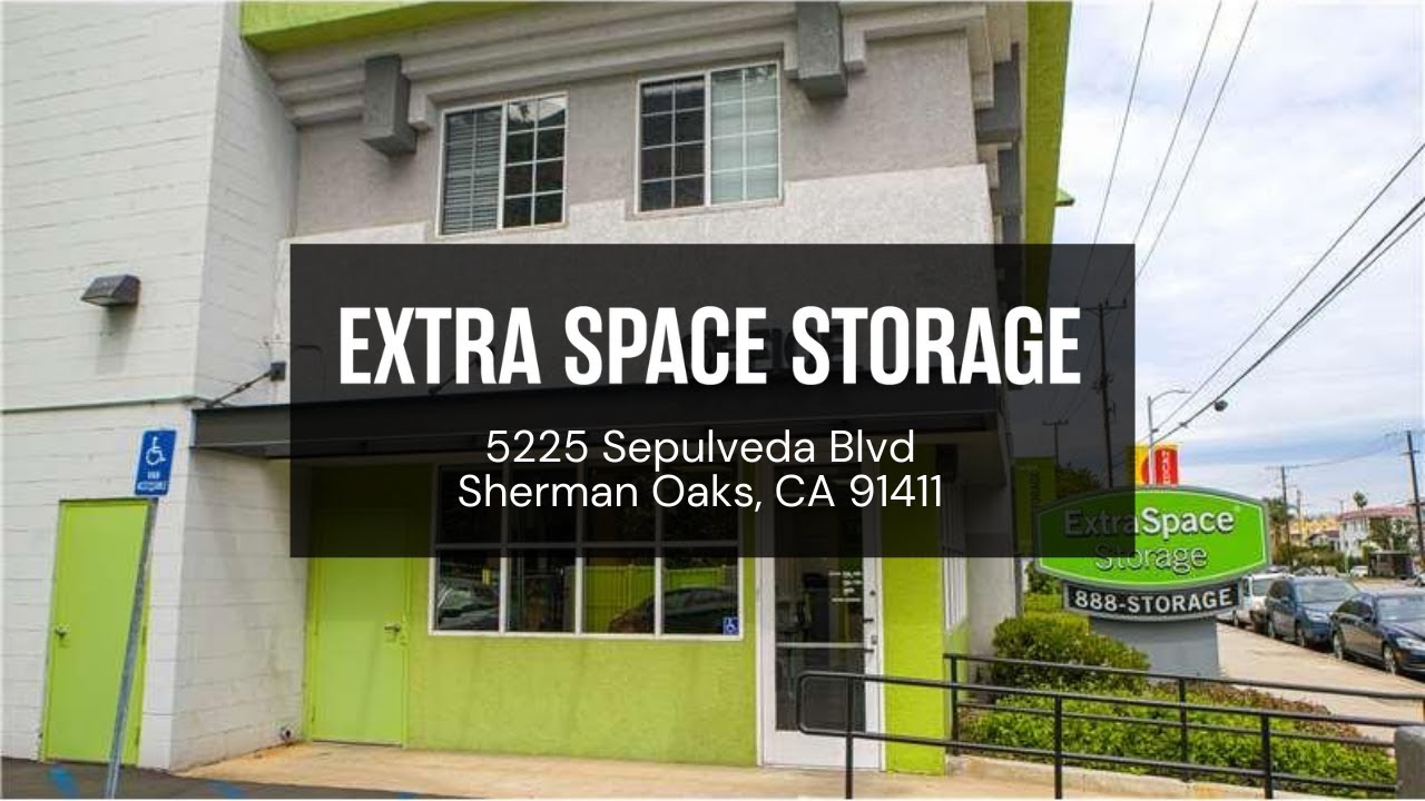 Storage Units in Sherman Oaks, CA on Sepulveda Blvd - Extra Space ...