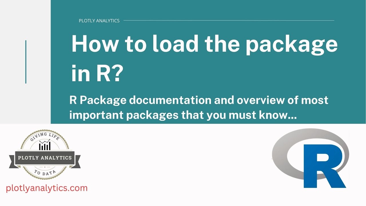 How to load the package in R? - YouTube