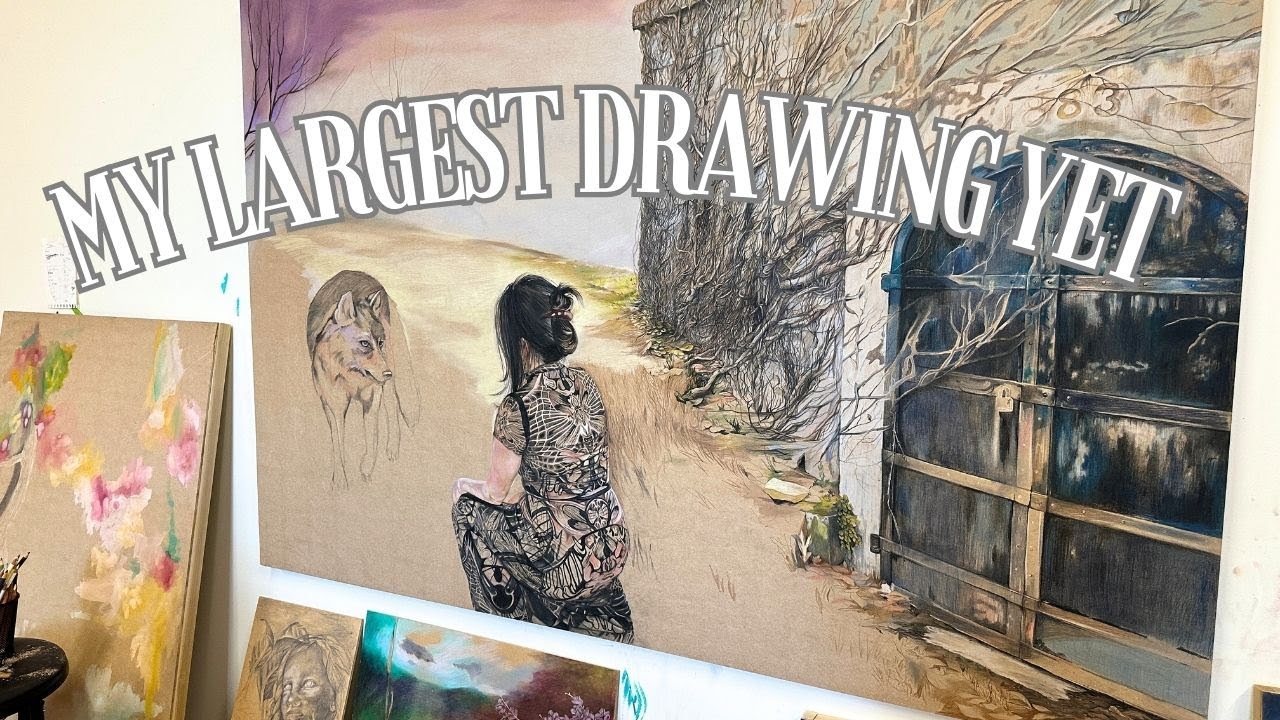 My Largest Drawing Yet HD 1080p - YouTube