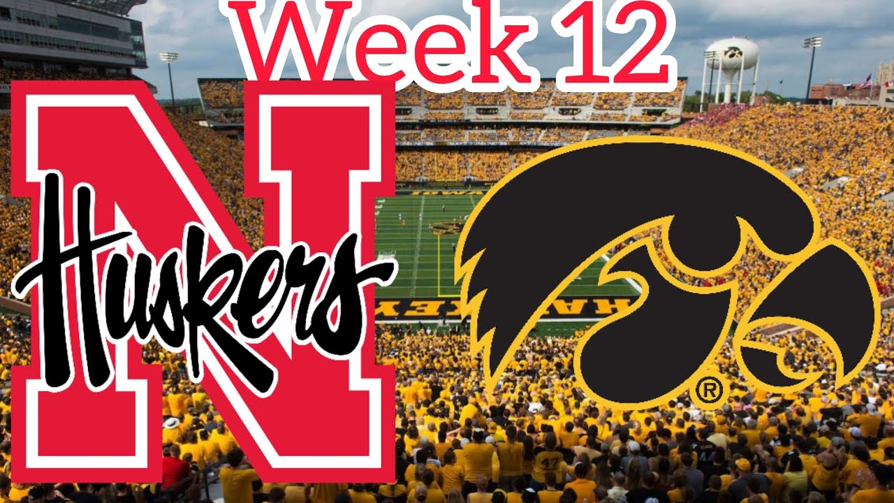 College Football 25 Iowa Hawkeyes vs. Nebraska Cornhuskers - YouTube