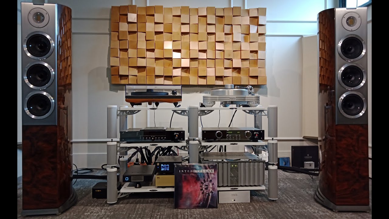 Burmester 088 Preamplifier and 911MK3 Power amplifier w Acoustic ...