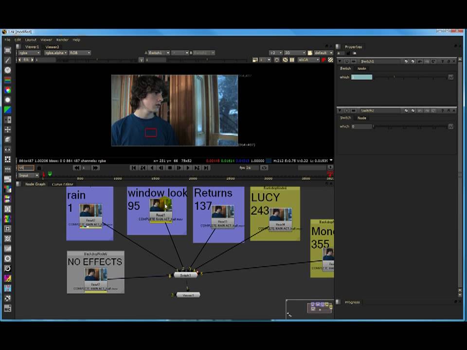 Nuke's Switch Node - YouTube