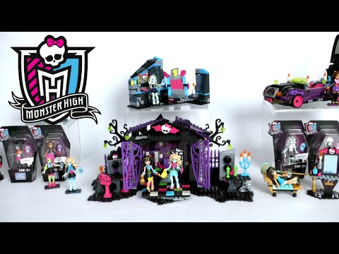 Monster High Construction Sets | The Play Lab - YouTube