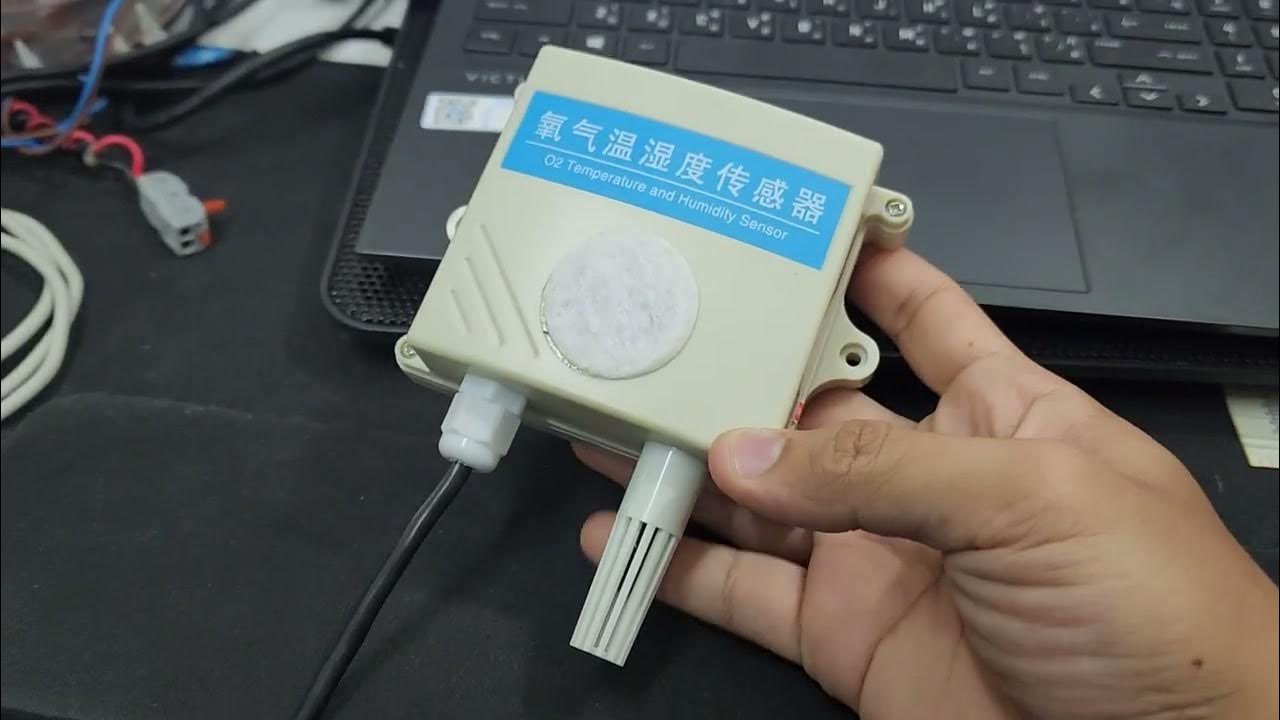 ออกซิเจนเซนเซอร์ ในอากาศ RS485 Modbus Air oxygen sensor Modbus RTU ...