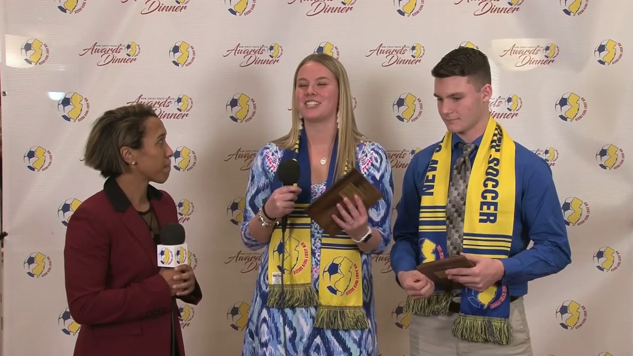 2018 NJYS Red Carpet Interview - Megan Foley and Kevin Bretz - YouTube