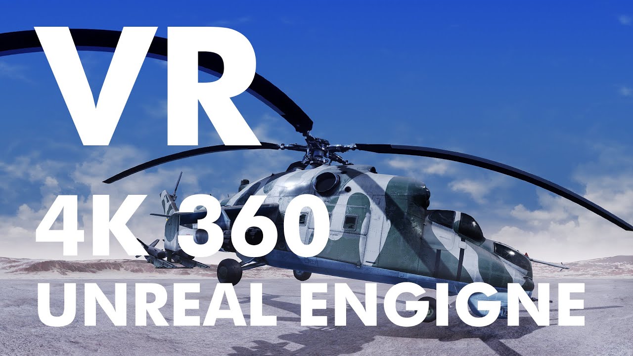 VR infographic - helicopter animation - YouTube
