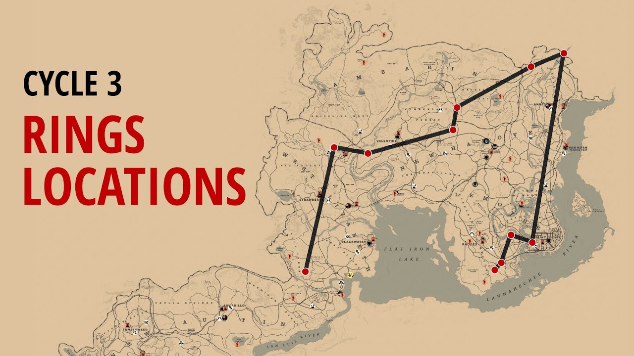 Lost Jewelry Rings Cycle 3 - Red Dead Online Collection - Collector ...