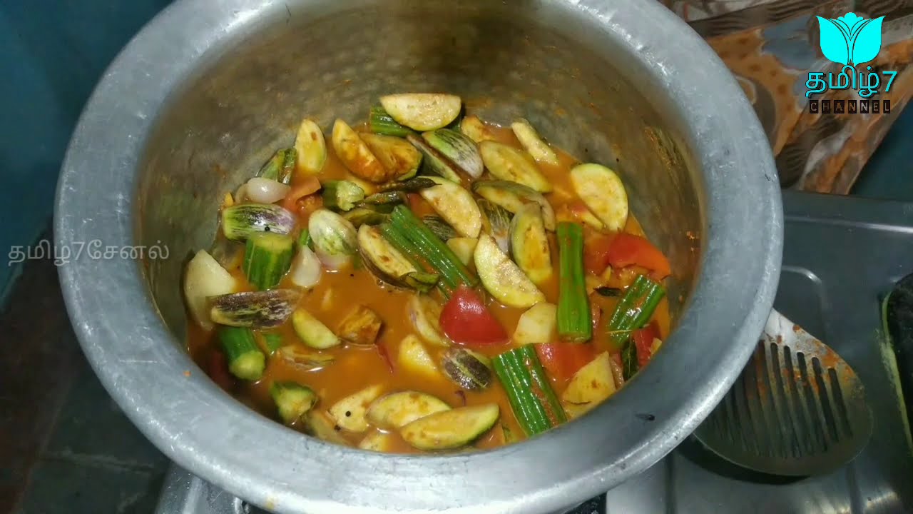 How to cook Kalyana saambaar in tamil - YouTube