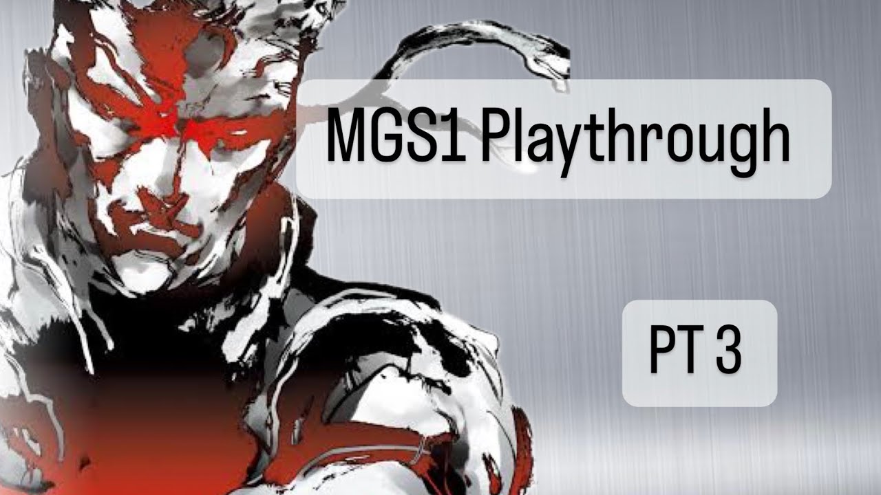 MGS1 Master Collection | 2024 | PT 3 - YouTube
