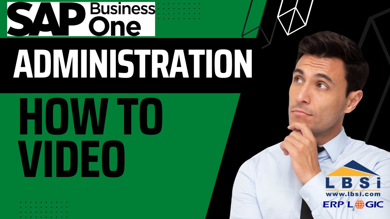 SAP Business One How To: License Administration - YouTube