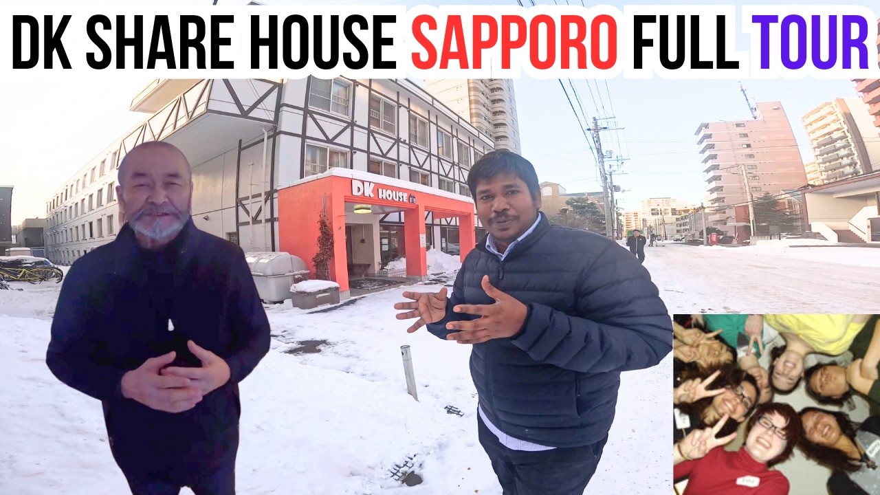 Japan Share House Vlog | DK House Sapporo Full Tour | Best for short ...