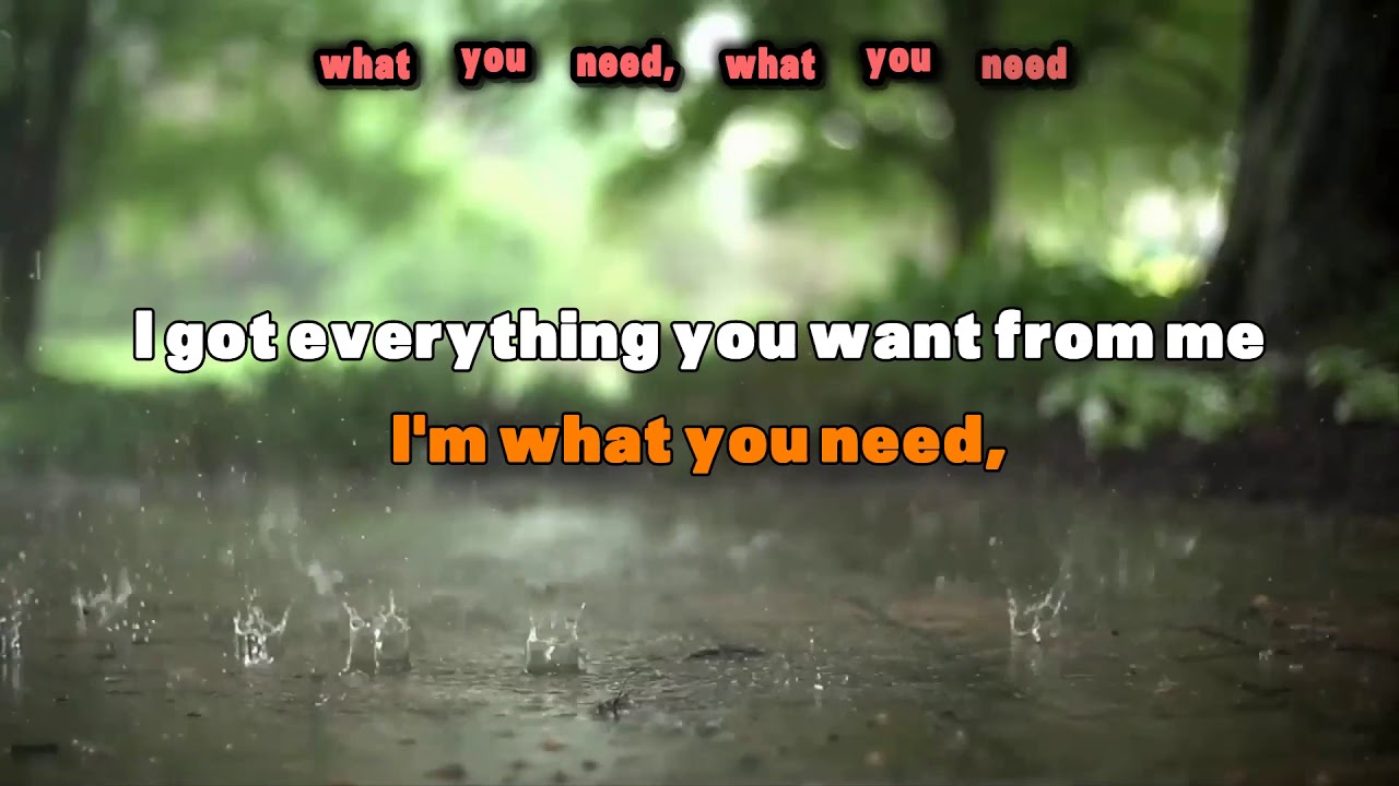 The Weeknd What You Need Karaoke (Unreleased Version) - YouTube