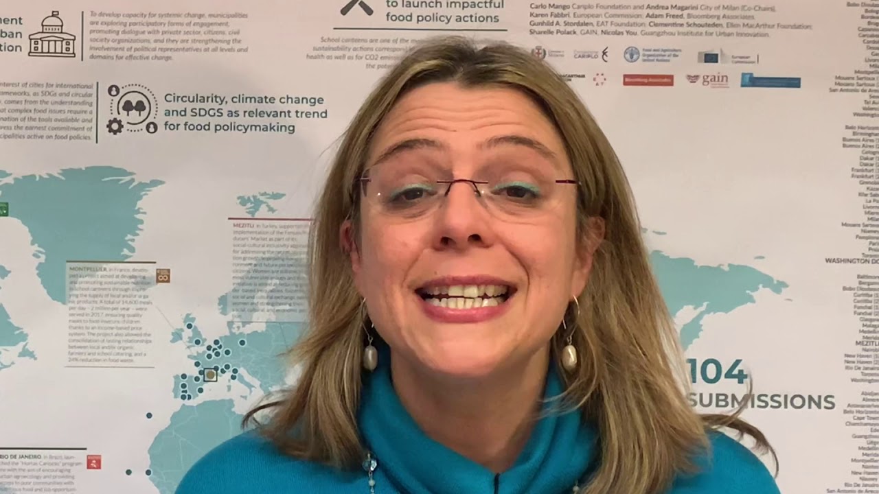 Glasgow Declaration welcomed by Vice Mayor of Milan Anna Scavuzzo - YouTube