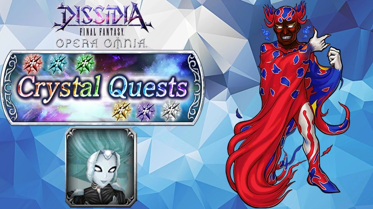 [DFFOO GLOBAL] Crystal Quests Level 3 Week 22. Green Crystal Supremacy SOLO ft Rubicante ...