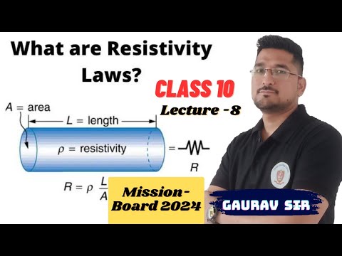 Resistivity || Current Electricity || Class 10 #cbse #icse - YouTube