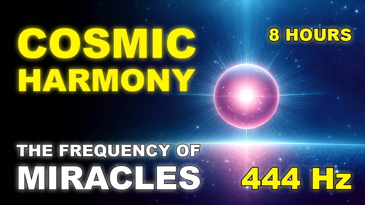 Harmonic Bliss: 444Hz + 888Hz Symphony of Abundance & Miracles (8 hours ...