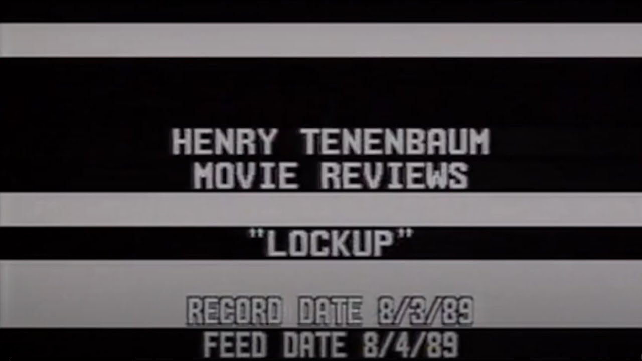 Lock Up Movie Review (August 10, 1989) - YouTube