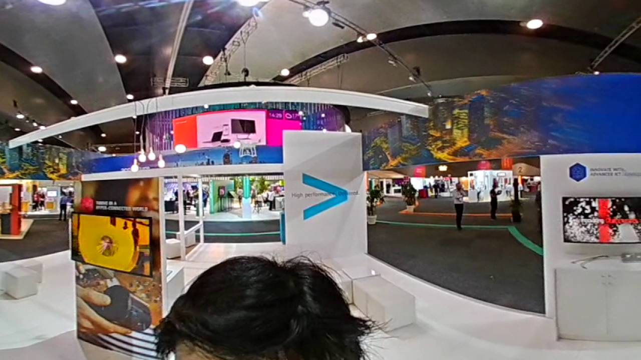 Accenture Booth at Telstra Vantage 2016 - YouTube