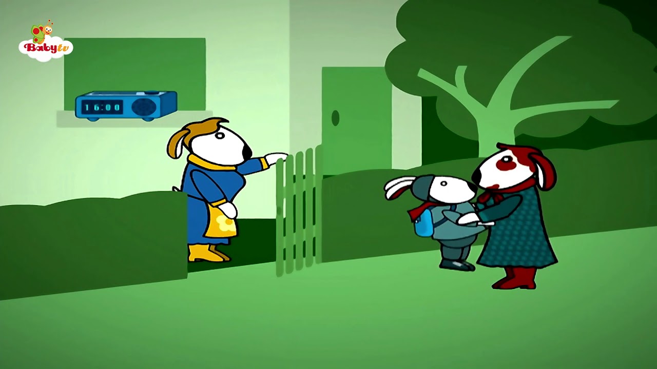 Louie's Friends the clock - YouTube