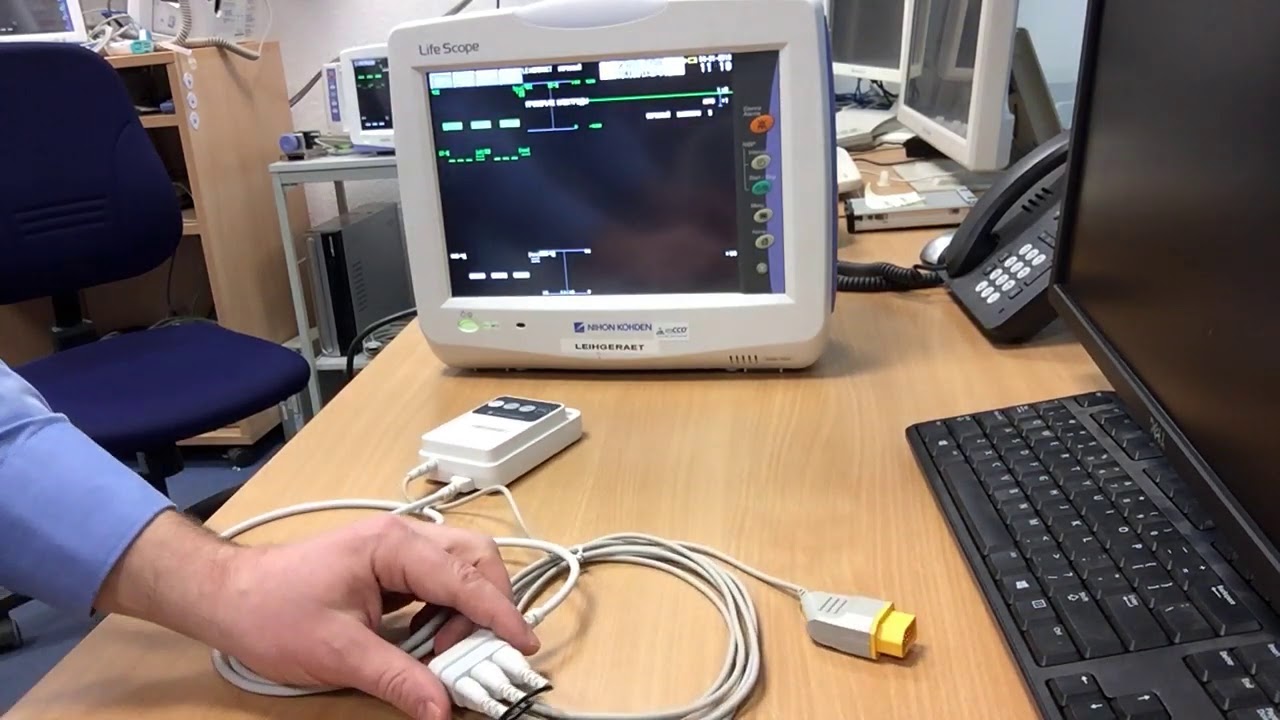 Модуль нейромышечной проводимости Нихон Коден AF-101P - Введение - YouTube