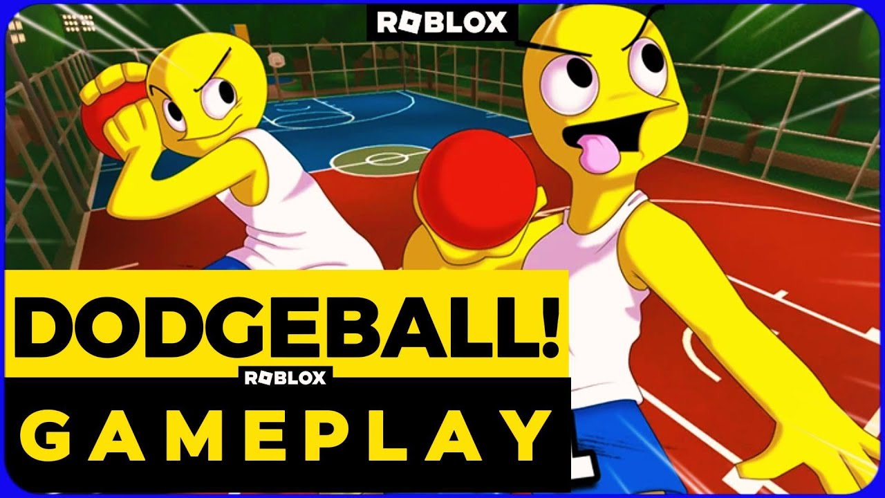 DODGEBALL! | Roblox Gameplay (Intense Red vs Blue Showdown) - YouTube