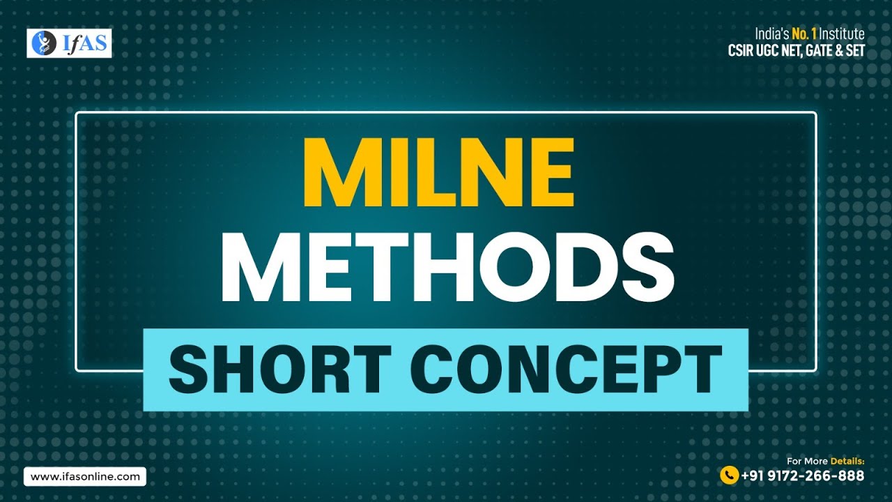 Discover the Power of Milne Methods - YouTube