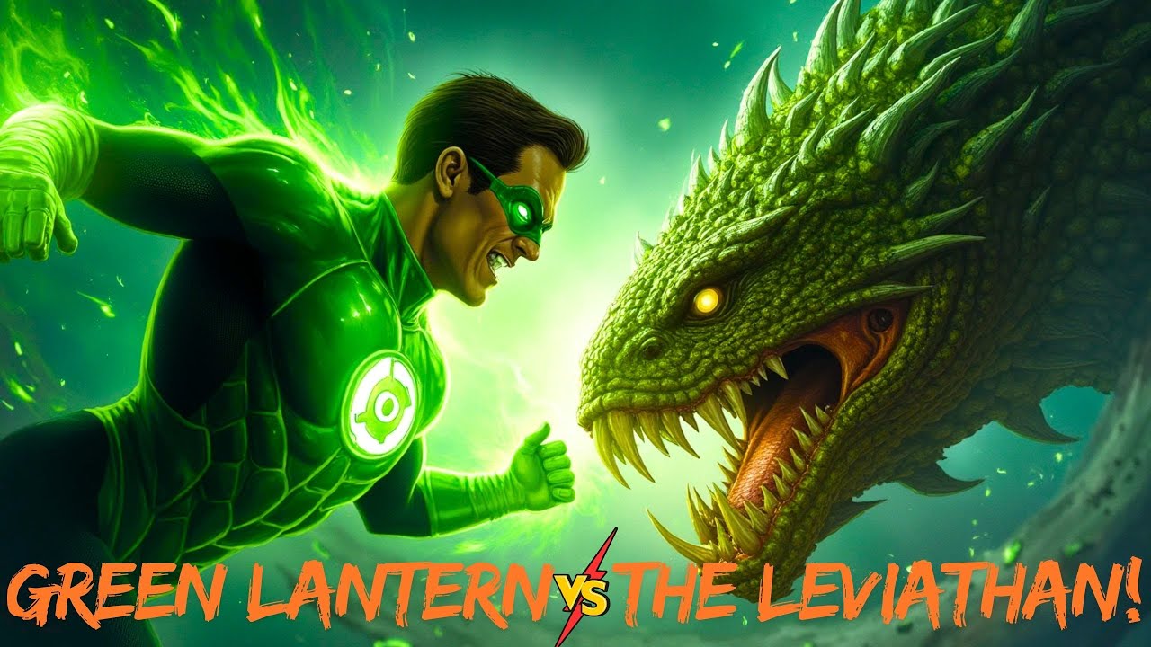 Green Lantern's Epic Battle Against the Cosmic Leviathan - YouTube