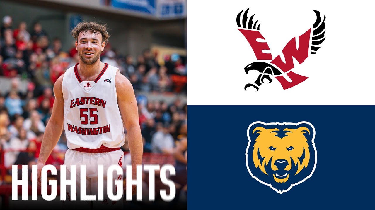 Highlights: Eagle holds off second-place UNCO in Cheney — EWU MBB - YouTube