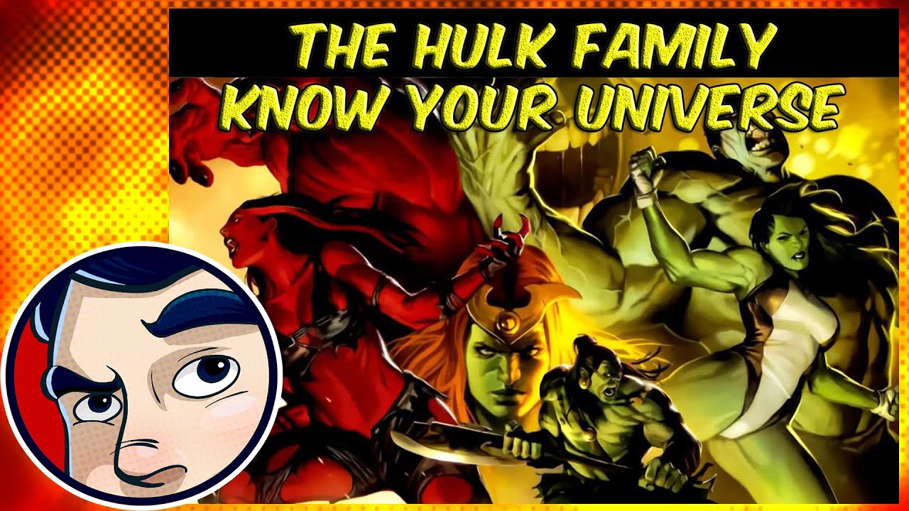 The Hulk Family & A Few Extras - Know Your Universe | Comicstorian ...