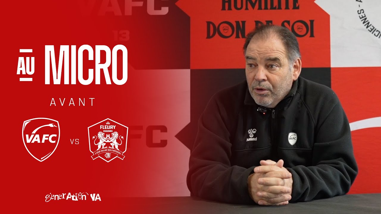 🎙️ Au micro avec Stéphane Moulin avant VAFC-Fleury - YouTube