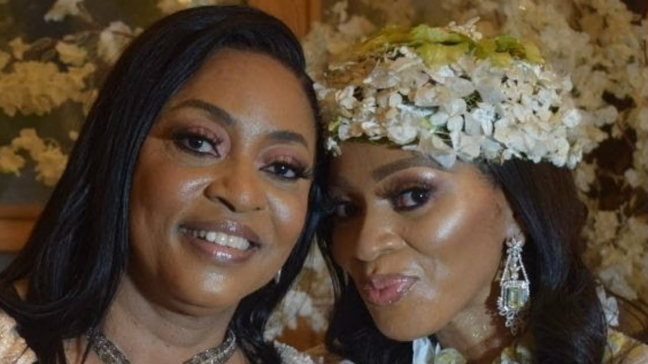 Shade Okoya celebrates sister in law Wosilat Okoya-Seriki at 60 - YouTube